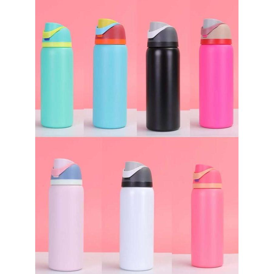 Jual Tumbler Botol 20 Oz/600Ml Sus 316 Stainless Anti Tumpah Tahan ...