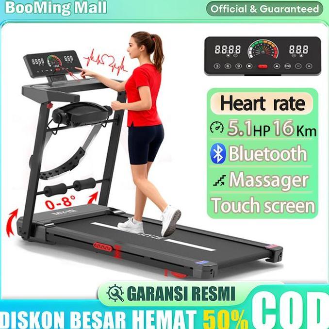 Jual Promo Treadmill Layar Sentuh Mewah Treadmill MYHI Q8 || Speed 1 ...