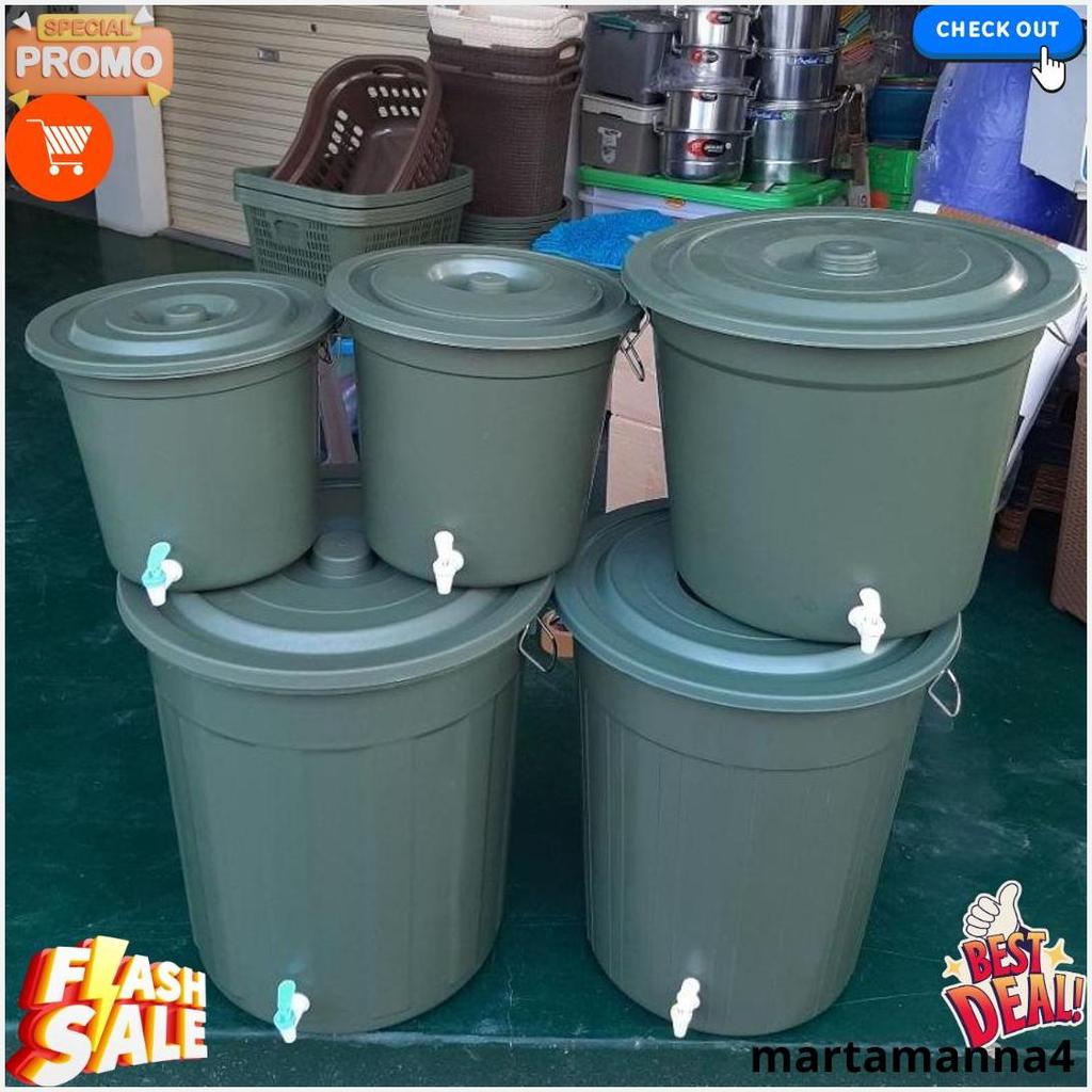 Jual Ember Plastik Ember + Kran Ember Plastik 24 30 40 50 60 80 90 100 ...