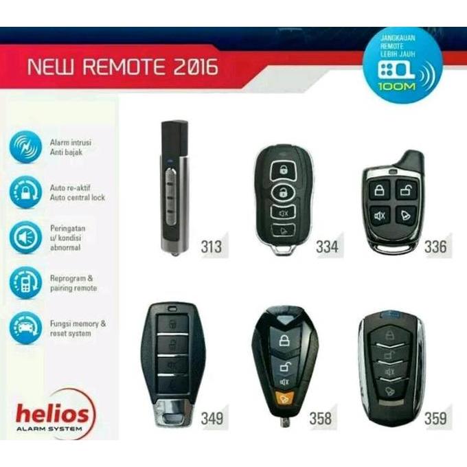 Jual Alarm Mobil Helios Total Protection (Key Variation) | Shopee Indonesia