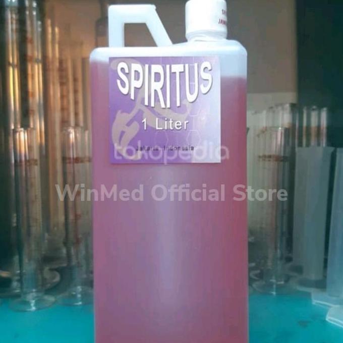 Jual Spiritus Spirtus Spritus Bahan Bakar Bunsen 1 Liter | Shopee Indonesia