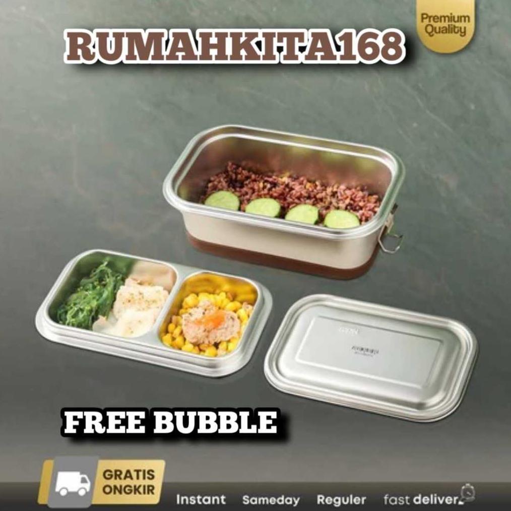 Jual Rantang Bento Kotak makan lunch box Premium 2 layer Stainless ...