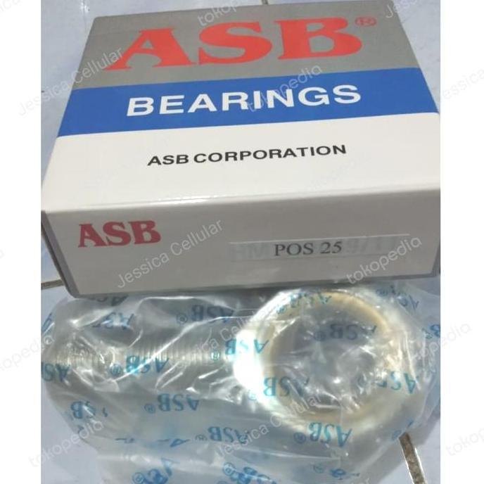 Jual POS 25 ASB BEARING ROD END DRAT KANAN | Shopee Indonesia