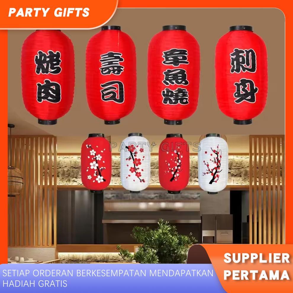 Jual Lampion Jepang Capsule Panjang / Lampion Ramen / Lampion Takoyaki ...