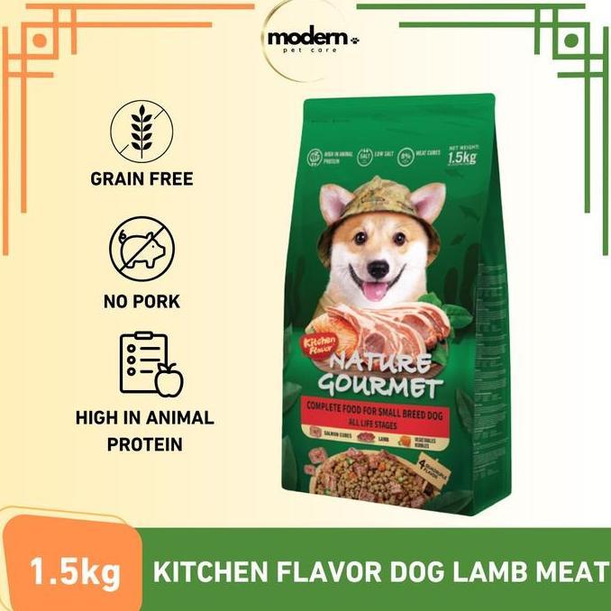 Jual Orcix- Kitchen Flavor Dog Lamb Meat Small Breed All Life Stages 1 ...