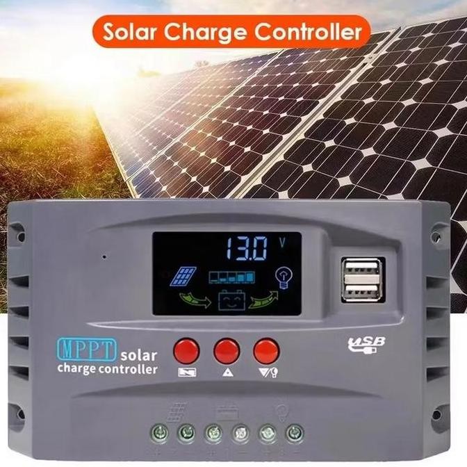 Jual KYOKOTSU- Solar Charge Controller Panel Surya 10A 20A 30A MPPT 2 ...
