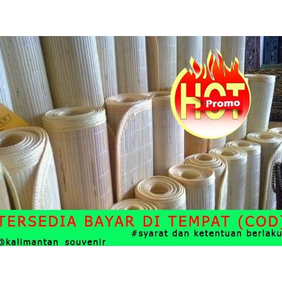 Jual Lampit Rotan Saburina 120x200, Tikar Rotan Kalimantan, Karpet ...