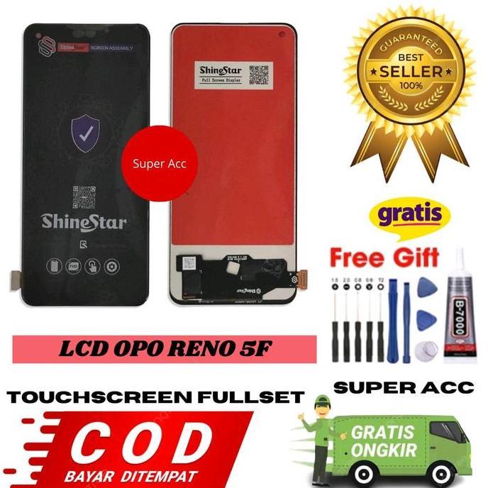 Jual DF140 - Lcd Touchscreen OPO RENO 5F Fullset Original/ ShineStar ...