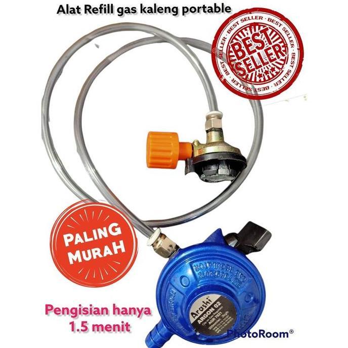 Jual MI-GUSTASTU Alat Refil Gas Isi Ulang Gas Kaleng Portable Set ...