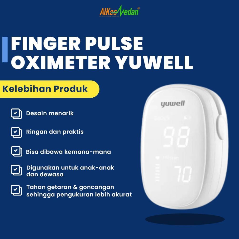 Jual FINGER PULSE OXIMETER YUWELL ORIGINAL SATURASI OKSIGEN OXYMETER YX ...