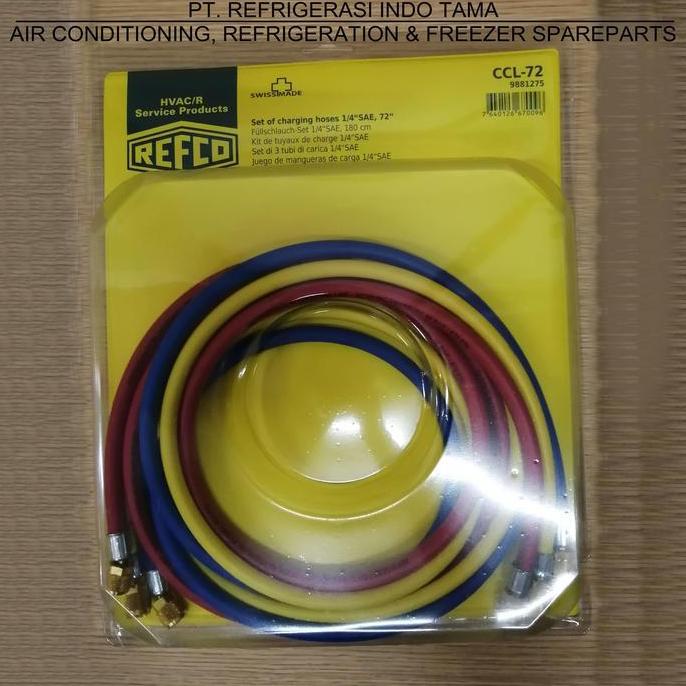 Jual MARIGOLD Charging Hose REFCO R22 72" 1,8MTR CCL-72 6F / Selang ...