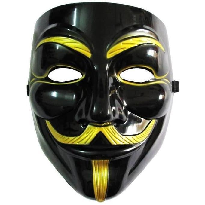 Jual TOPENG V FOR VENDETTA ANONYMOUS GUY FAWKES HITAM BLACK | Shopee ...