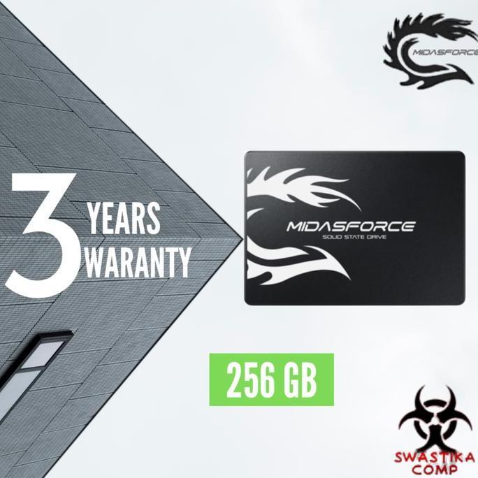 Jual SSD 256GB MIDASFORCE SUPER LIGHTNING SATA III 6GB/S - SSD 256 GB ...