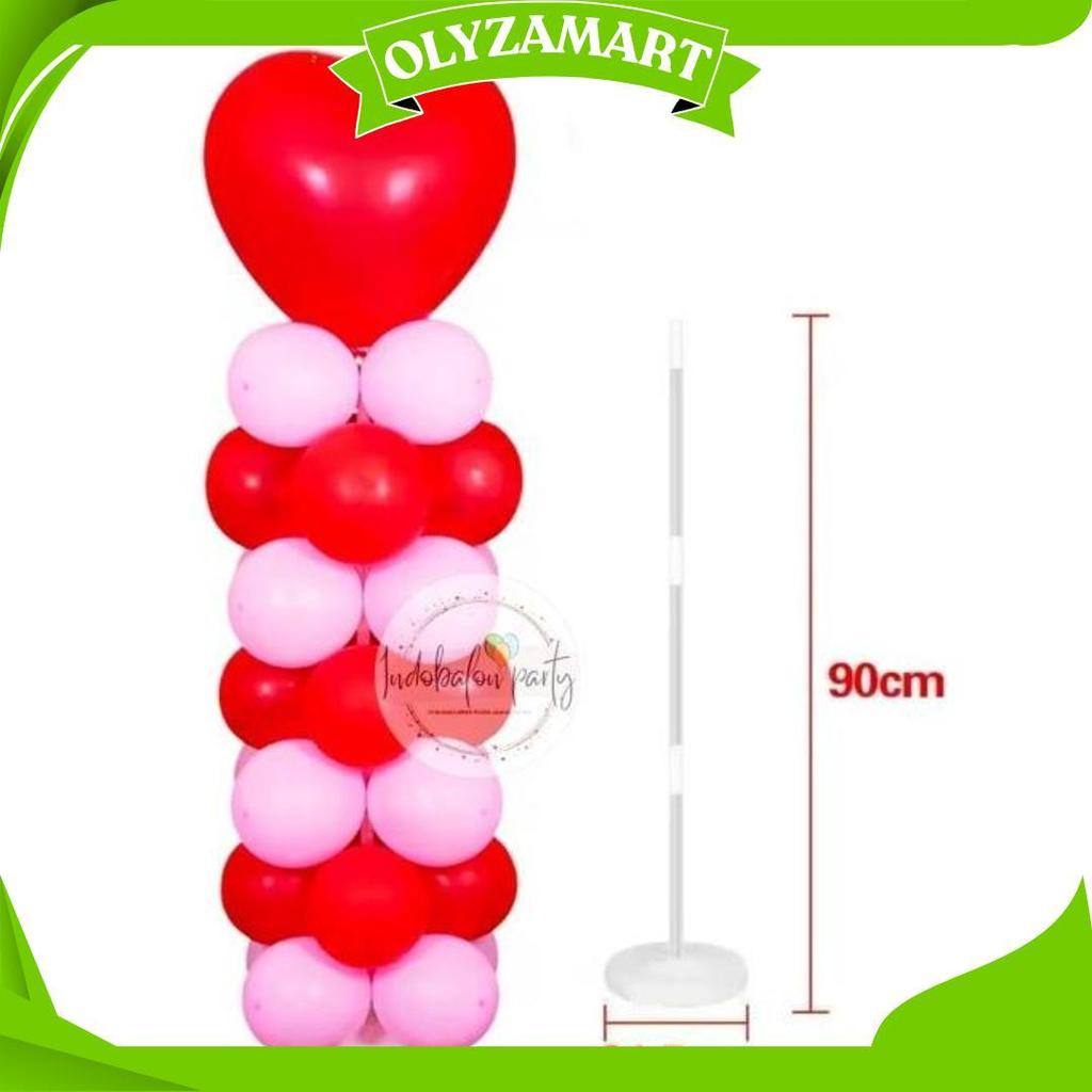 Jual Standing Tiang Dekorasi + Tatakan Balon Foil Dan Latex 90 Cm Ibp ...