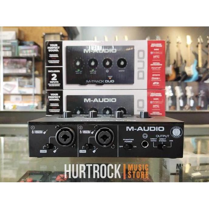 Jual M-AUDIO M-TRACK DUO SOUNDCARD RECORDING 2 CHANNEL ORIGINAL DAN ...