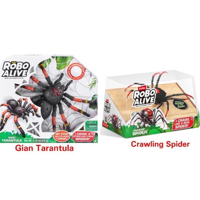 Jual Robo Alive Real Life Robotic Pets Giant Tarantula Crawling Spider ...