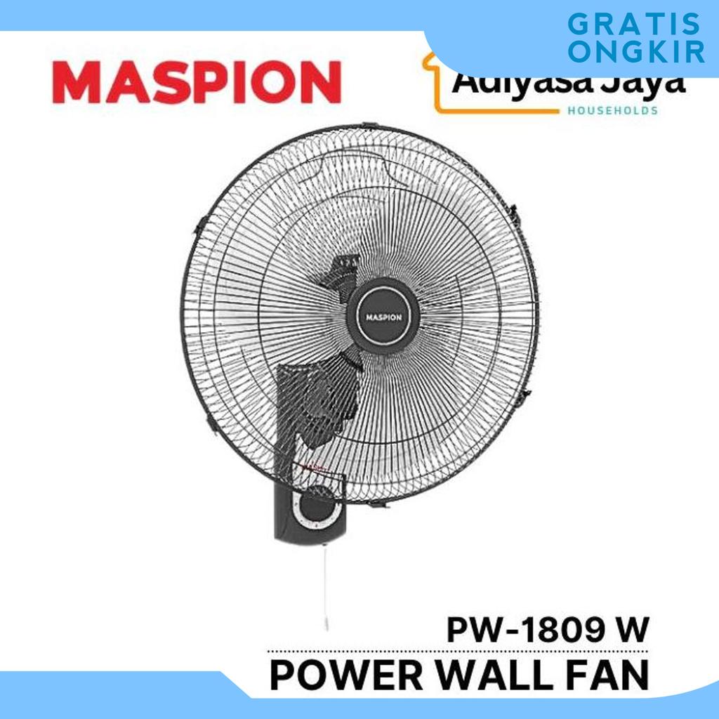 Jual Power Wall Fan Pw-1809 W (Maspion) / Kipas Angin Dinding / Ceiling ...