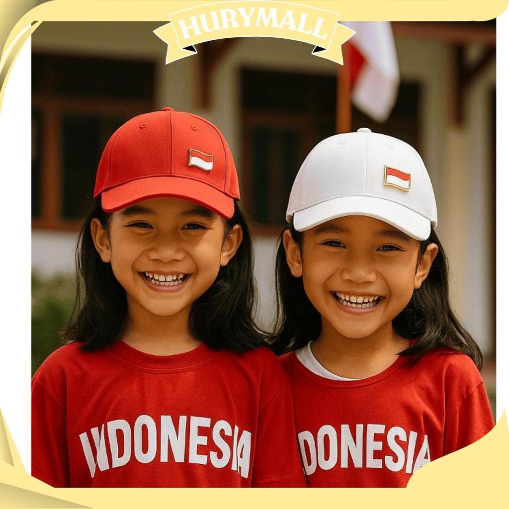 Jual Grosir Topi Anak Bendera Merah Putih / Topi Kemerdekaan Acara ...