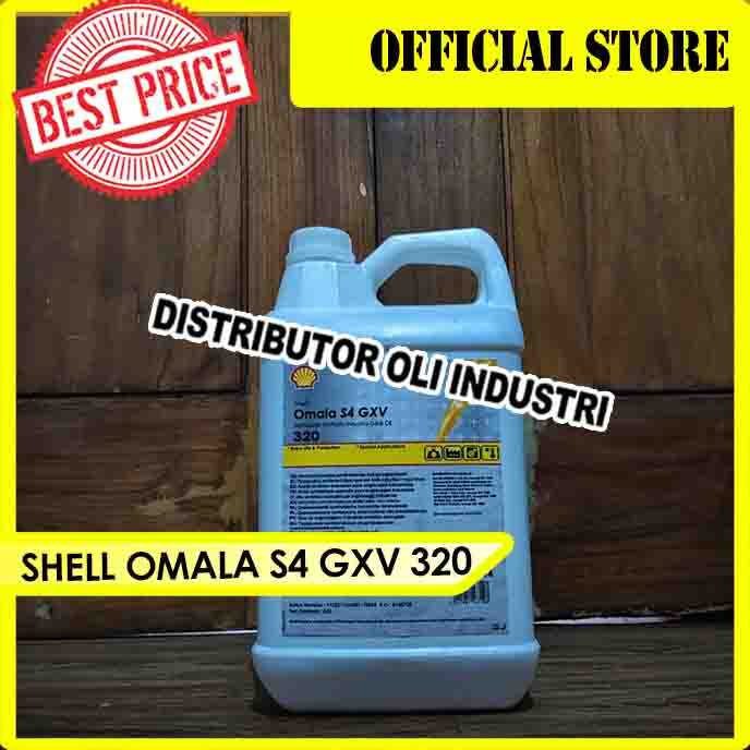 Jual SHELL OMALA S4 GX / GXV 320 ( Gear Oil PAO - 5 Liter ) | Shopee ...
