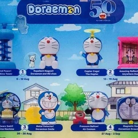 Jual Doraemon 50th 2020 Happy Meal mcd pintu kemana saja metal detector ...