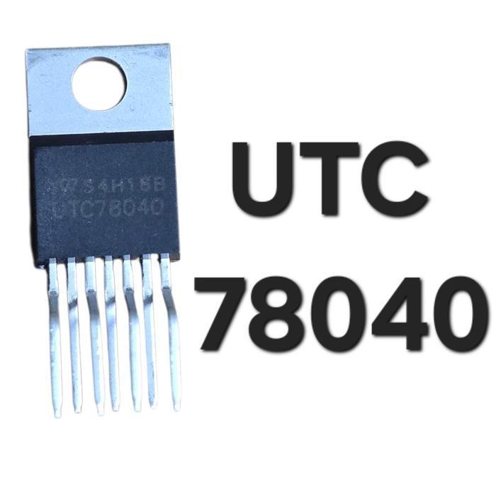 Jual UTC78040 UTC TDA 78040 TDA78040 IC VERTIKAL VERTICAL TV TABUNG ...