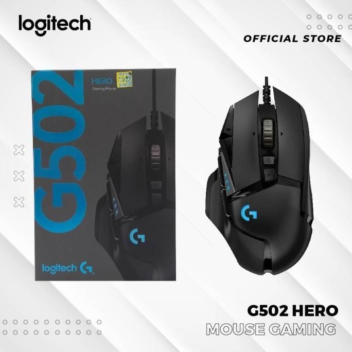 Jual Logitech G502 / G 502 Hero High Performance Gaming Mouse | Shopee ...