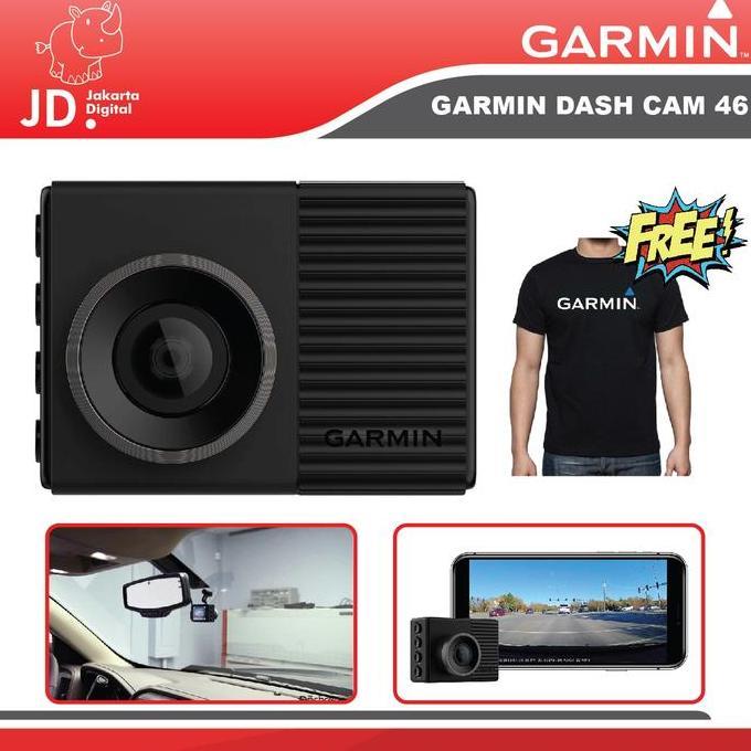 Jual Garmin Dash Cam 46 1080p Dash Cam with 140-degree Field of View ...