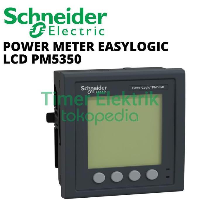 Jual Promo Power Meter PowerLogic Schneider LCD PM5350 - METSEPM5350 ...