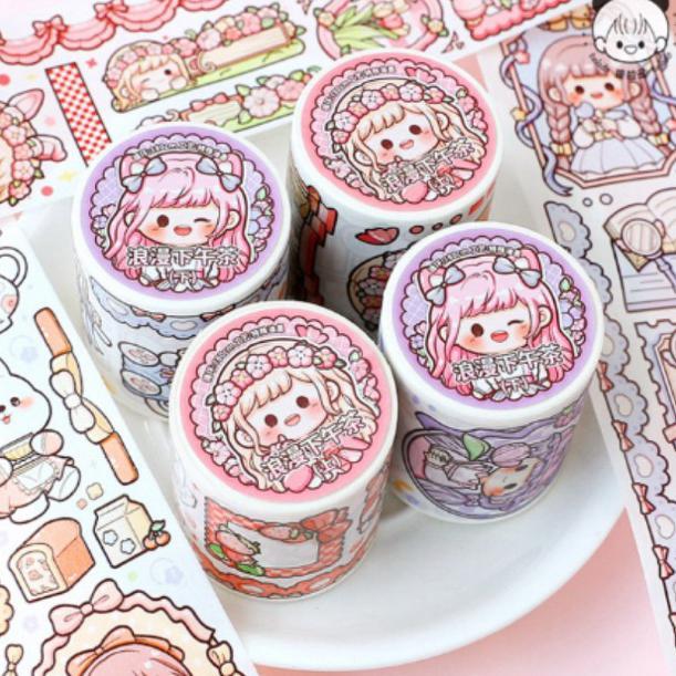 Jual Stiker Dodojam Telado Washi Tape Uncut Sticker Premium Lucu Baru ...