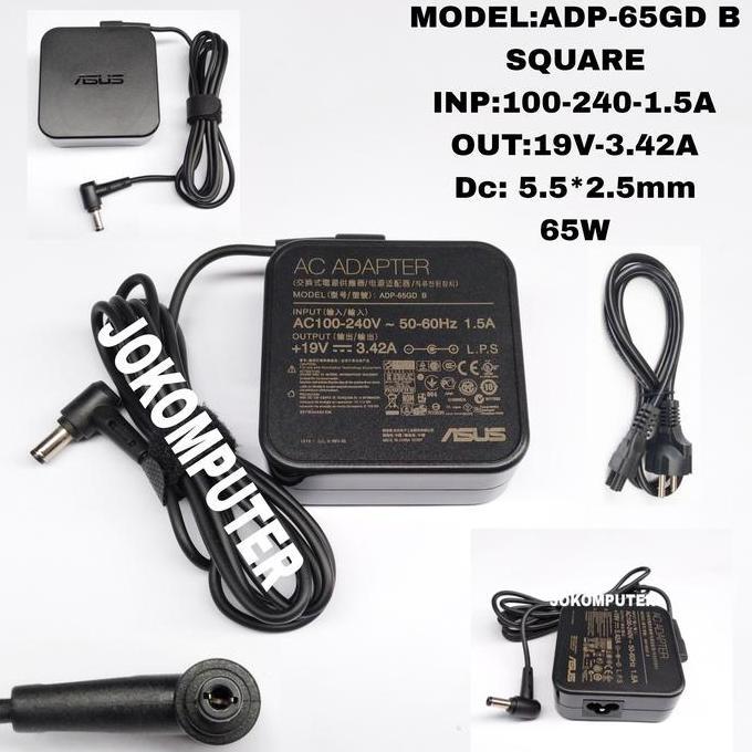 Jual Adaptor Charger Laptop Asus A455L A46C X451 A450 X450LA A46CA ...