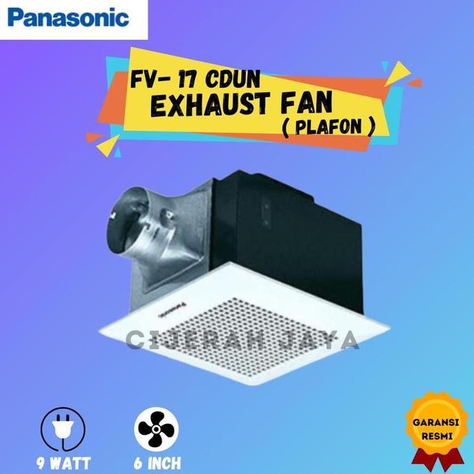 Jual EXHAUST PANASONIC SIROCCO 17CDUN2 EXHAUST FAN PLAFON CEROBONG ...