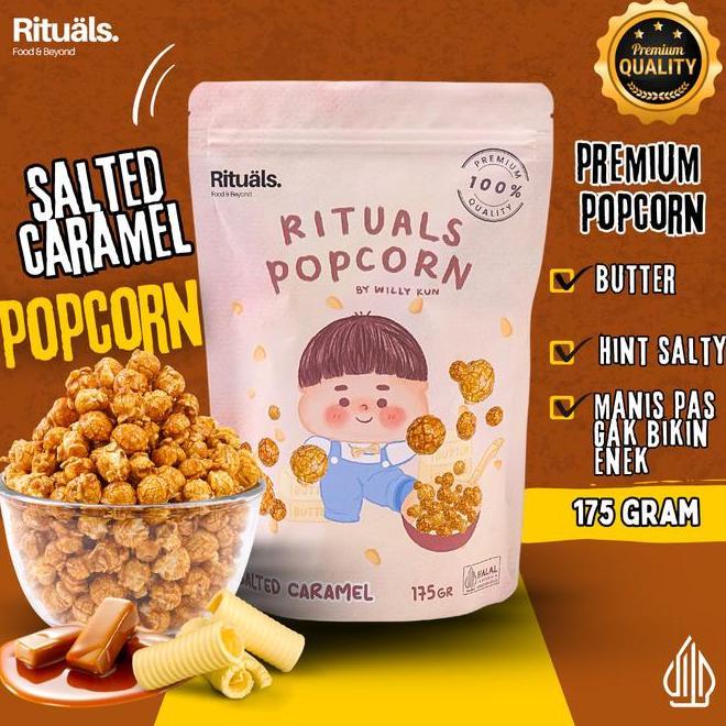 Jual Ed Caramel Popcorn 175Gr Ukuran Large Sna Karamel Jagung Camilan ...