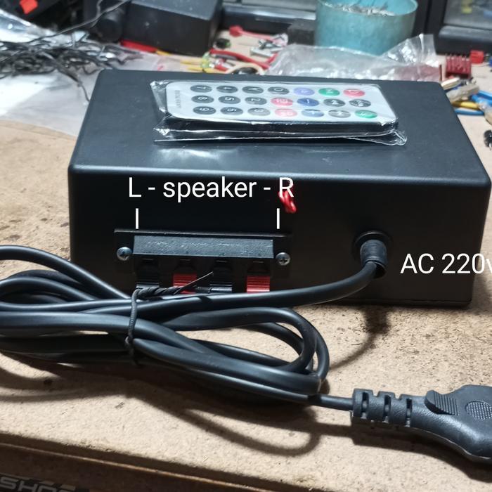 Jual Power Mini Amplifier Class D+Mp3 Bluetooth+Tone Control Original ...