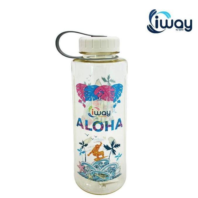 Jual Botol Minum Iway With Handle (1000Ml), Eplas, Water Tumbler, Botol ...