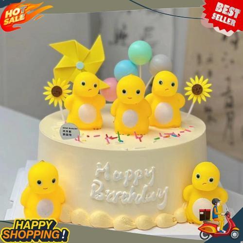 Jual Grosir Topper Nailong Hiasan Kue Nailoong Naga Kuning Lucu Mainan ...