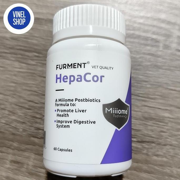 Jual Furment HEPACOR Postbiotics Liver Hepatic Supplement Cat Dog (1 ...