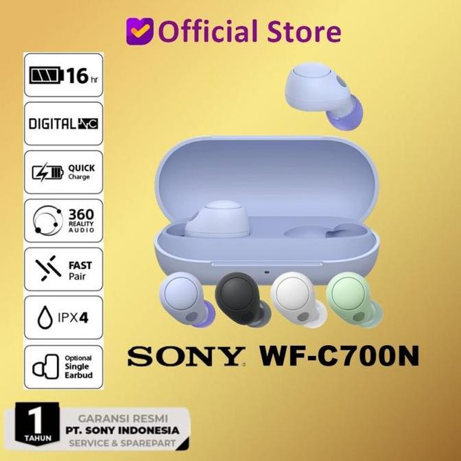Jual Promo Sony WF-C700N C700 WFC700N TWS Noise Cancelling Nirkabel ...
