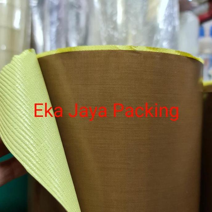 Jual Kain Teflon PTFE Lembaran ( ada lem 0,13mm x 100cm x 100cm ...