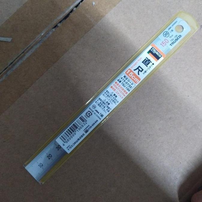 Jual XAVIERY Penggaris Lurus TRUSCO Straight Rule TSU-15N | Shopee ...