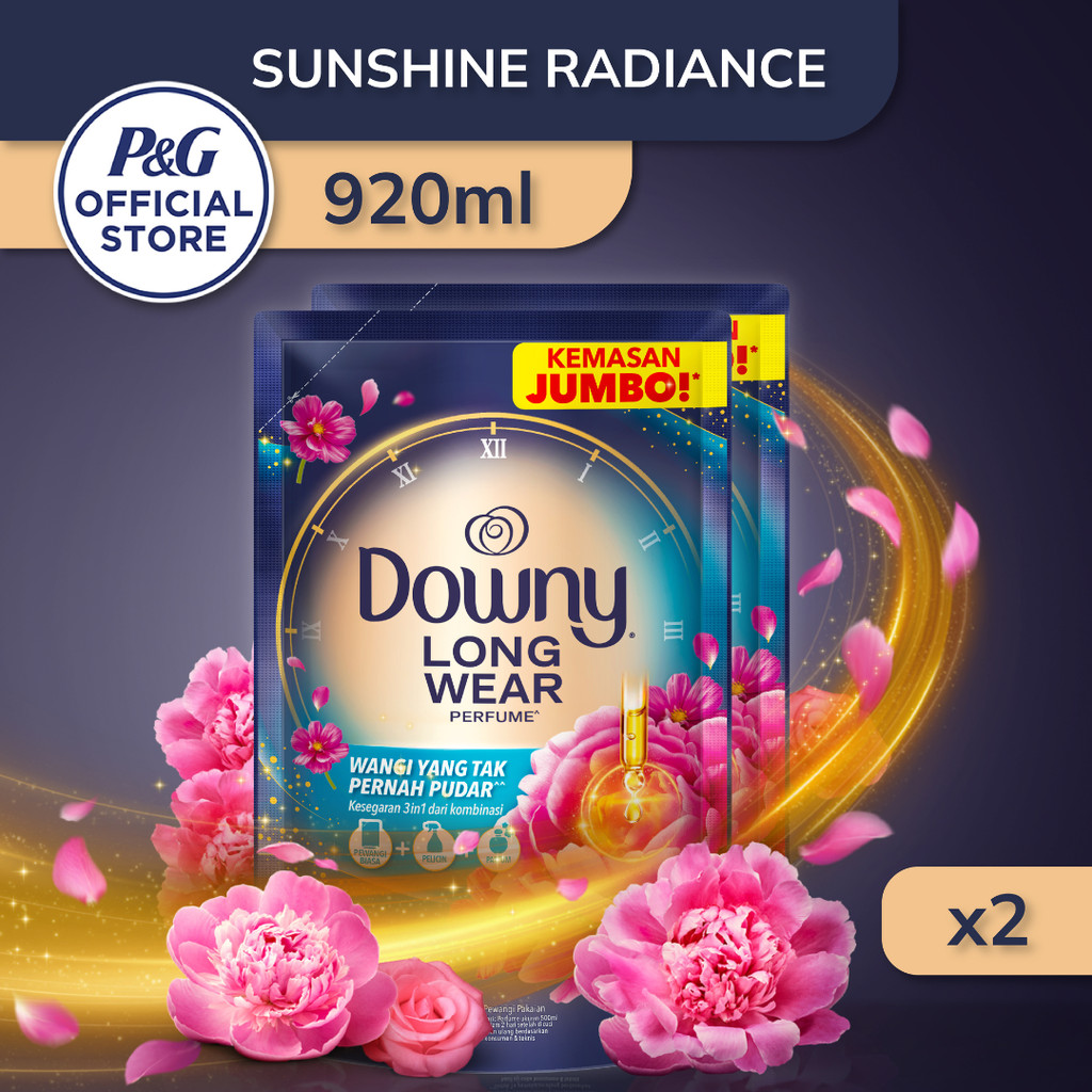 Jual Downy Long Wear - Sunshine Radiance 920ml x2 | Shopee Indonesia