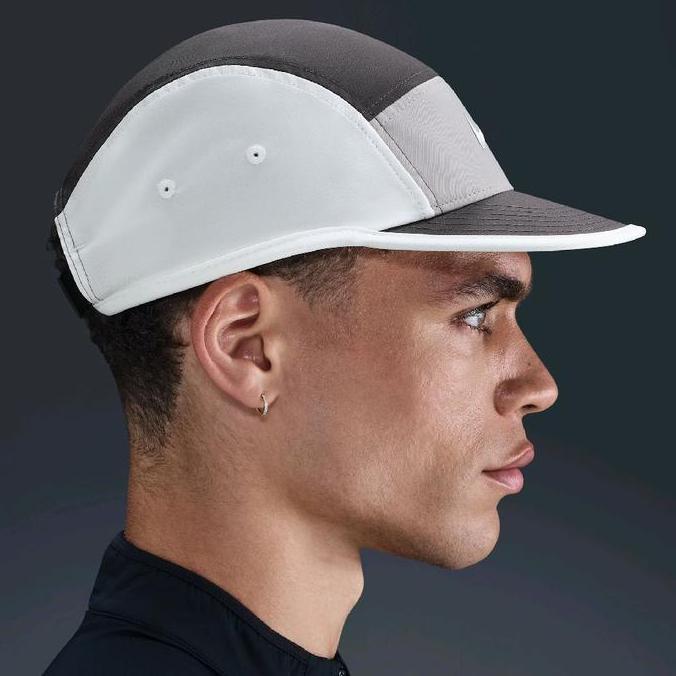 Jual Nike Fly Dri-FIT Swoosh Cap Ash Grey FB5624 254 Topi Unstructured ...