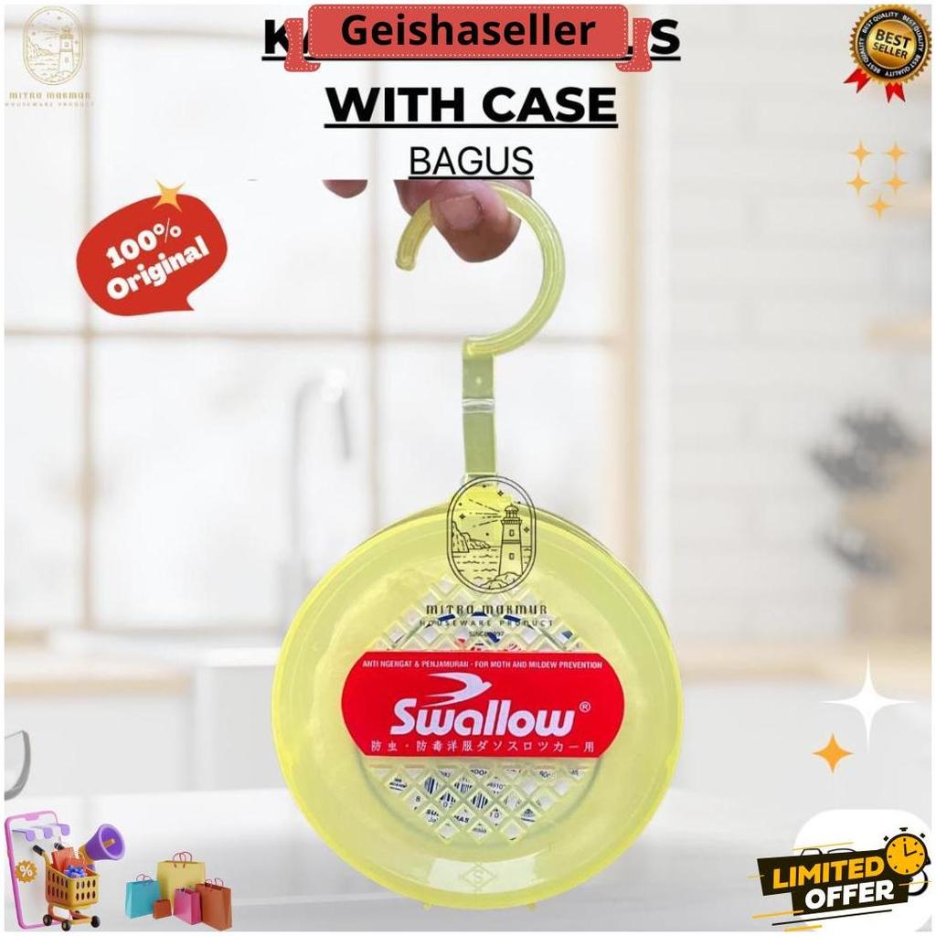 Jual Sale!! Kamper Swallow With Case 80 Gram Dan Refill Kamper Gantung ...