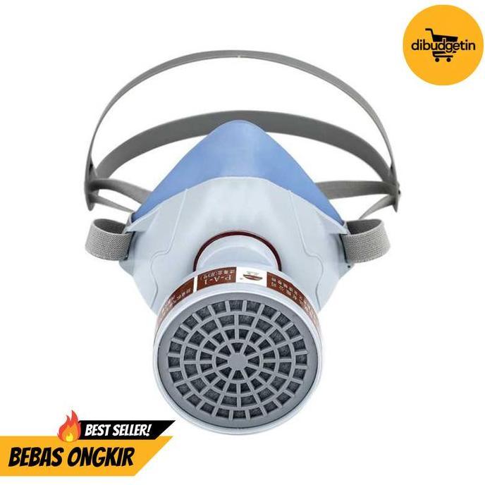 Jual IRIS- Masker Gas Respirator Half Face Industrial Mask 95% ...