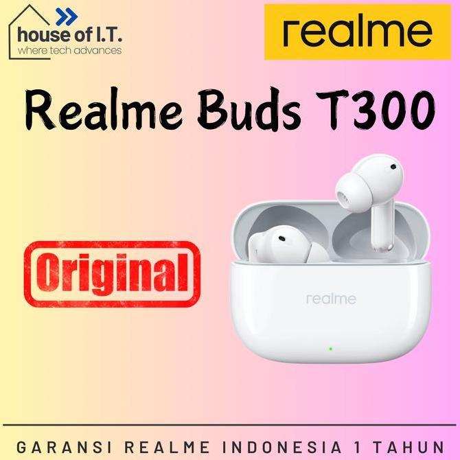 Jual Realme T300 - Garansi Resmi 1 Tahun - TWS T300 Bass Driver - Low ...