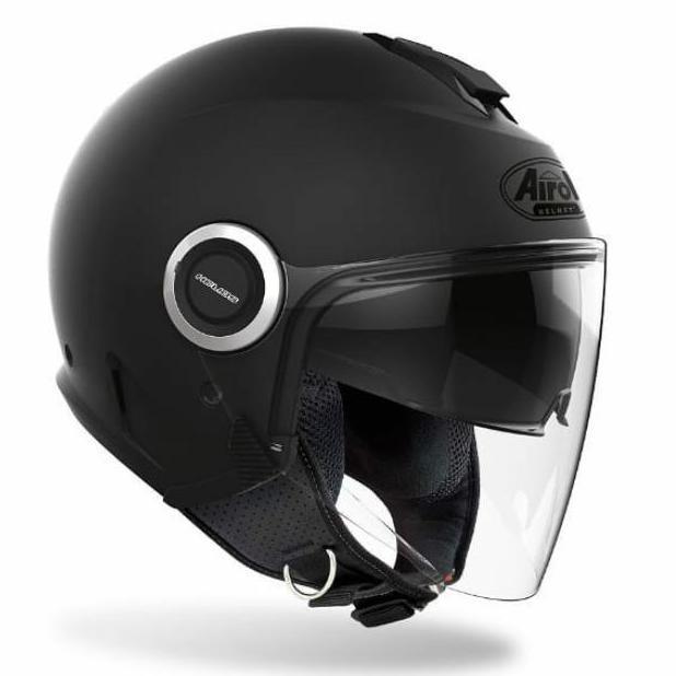 Jual Airoh HELIOS. Matt Black | Shopee Indonesia
