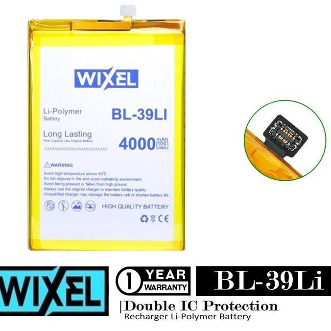 Jual Baterai iTel Vision 1 PRO L6502 BL-39Li BL39Li Double IC ...