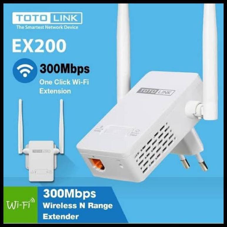 Jual Totolink EX200 Range Extender Repeater 300Mbps Wireless Penguat ...
