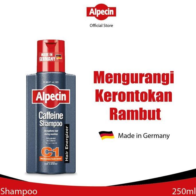 Jual Alpecin C1 250Ml Caffeine Shampo Rambut Rontok Pria/Hair Loss ...