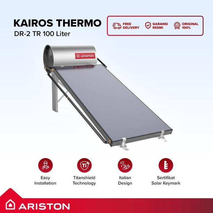 Jual ARISTON SOLAR WATER HEATER KAIROS THERMO DR-2 TR 100 LITER ...
