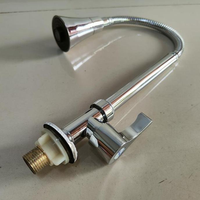 Jual SU - Kran Angsa Meja Kepala Terompet Engkol / Kran Angsa Fleksibel ...